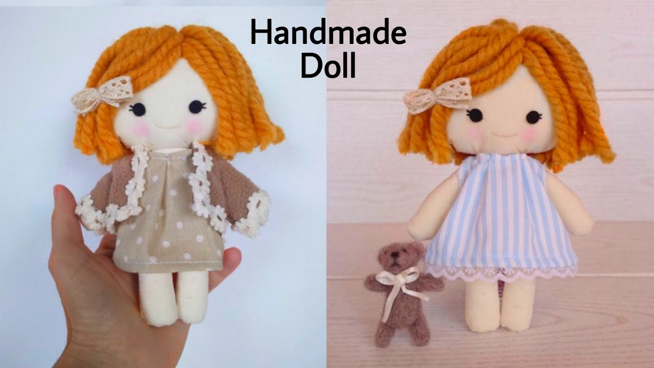 DIY Handmade Dolll 😍🔥| How To Make Doll At Home | Doll Hacks | Kids ...
