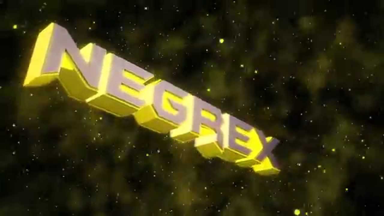 [Intro NegreX]BY me [C4D After efects] - YouTube