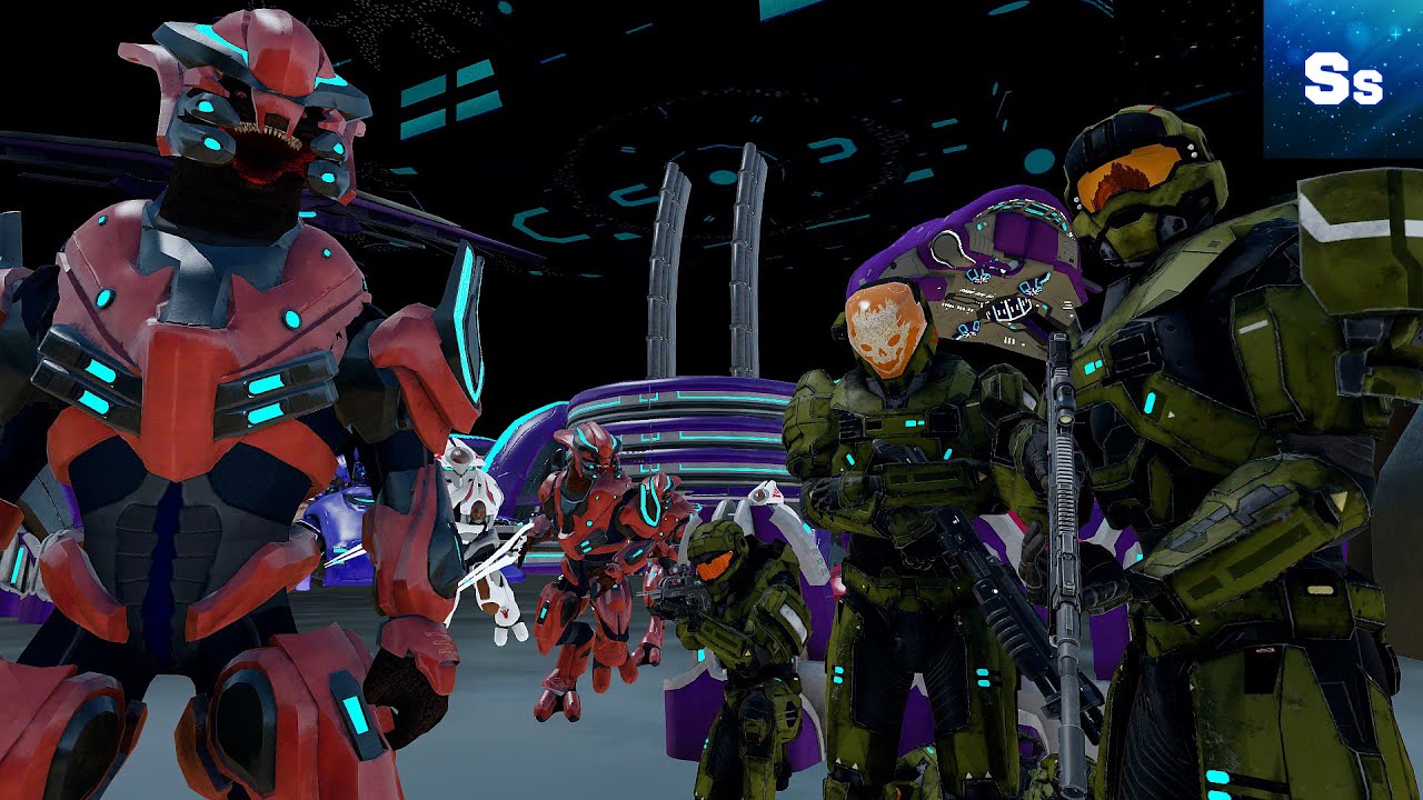 SPARTANS Take on MASSIVE COVENANT BASE | Halo Arma 3 - YouTube