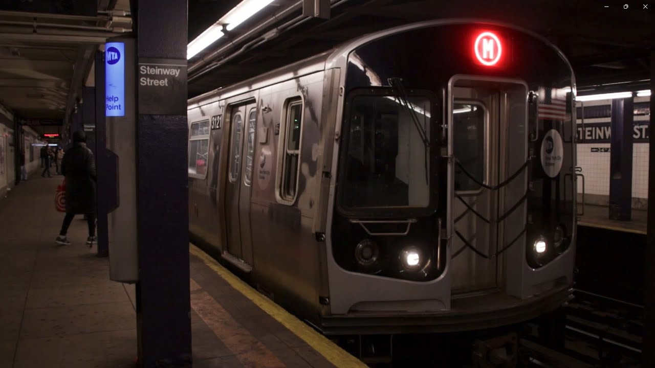 Second Day of R179 M Train Service - YouTube