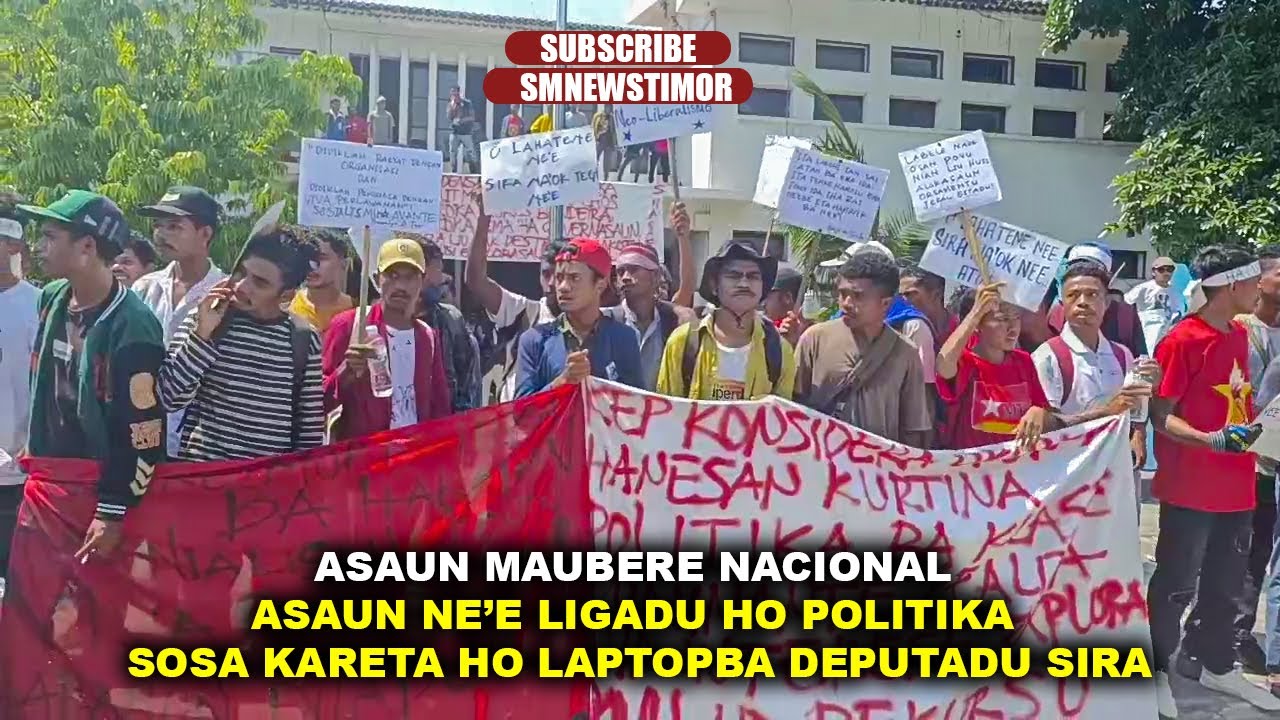 Asaun Maubere Nacional Ne'e Asaun Kontra Parlamento Nacional. - YouTube