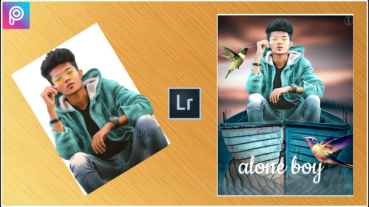Alone Boy Creative Manipulate Editing In Picsart And Lightroom 2019 | R ...