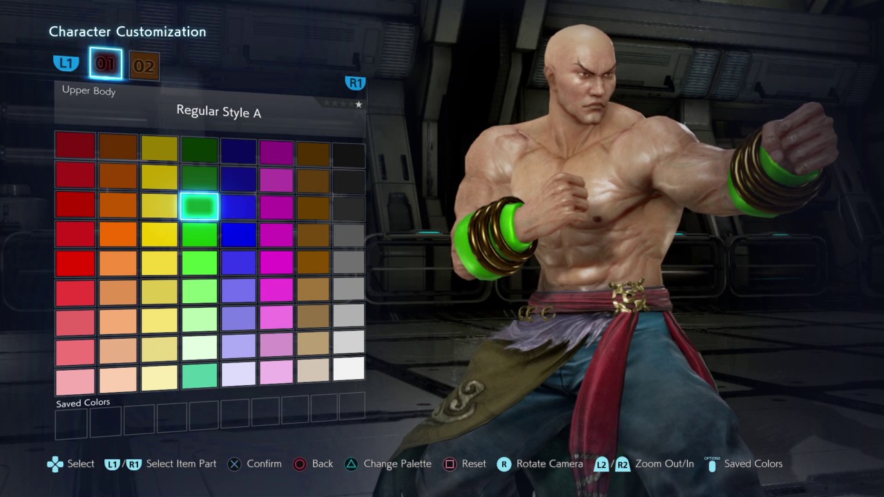 Tekken 7 - Feng - DBZ Tenshinhan customization - YouTube