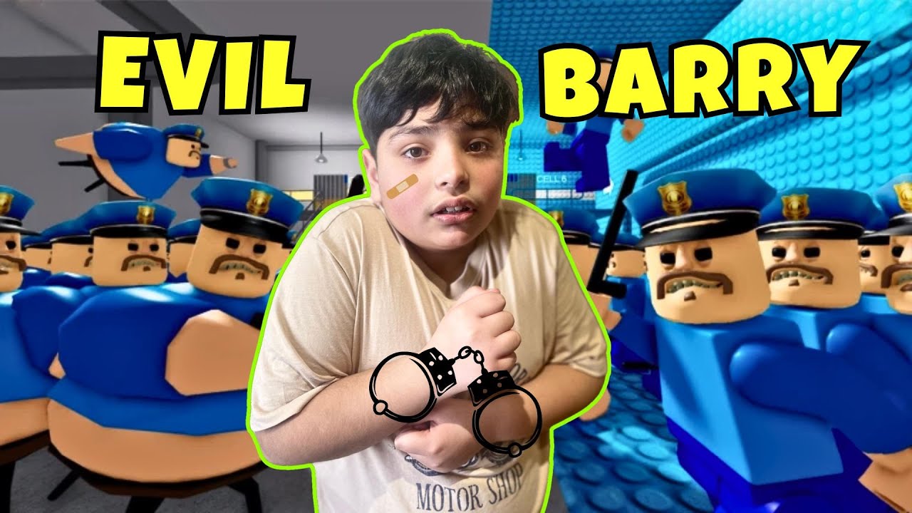 Evil Barry Prison Escape Plan! Will My Plan Work? - YouTube