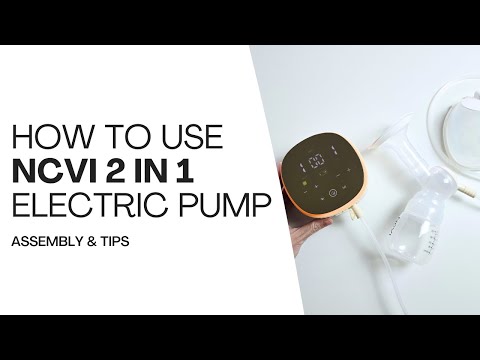 How To Use NCVI 2 in 1 Electric Breast Pump | Setup, Assembly & Tips