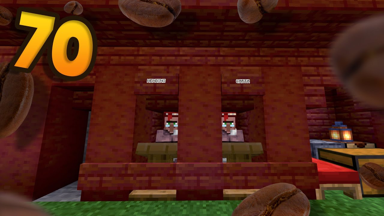 TRASFERIAMO I PRIMI VILLAGER! | Minecraft & Coffee - EP70 - YouTube