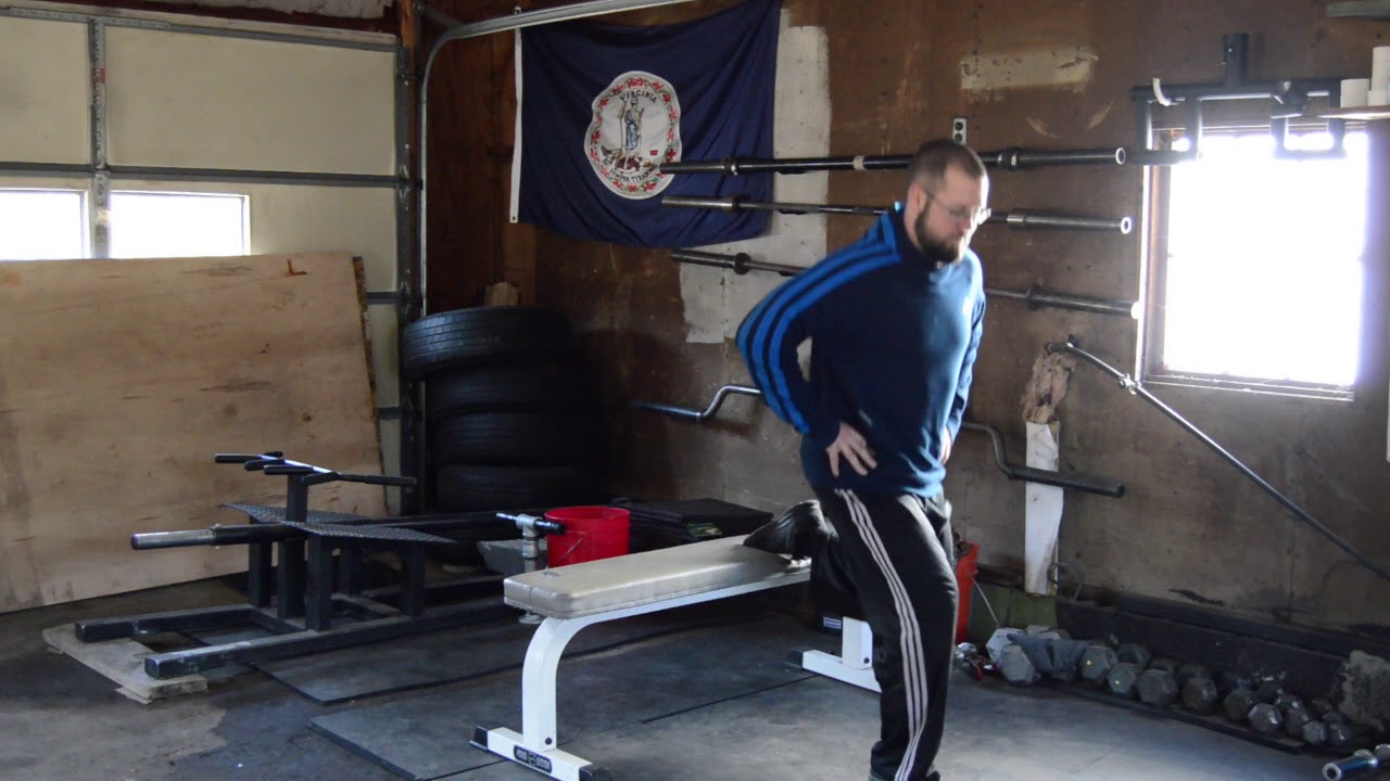 Myo-Rep/Cluster Set Example: Rear-Foot-Elevated Split Squat - YouTube