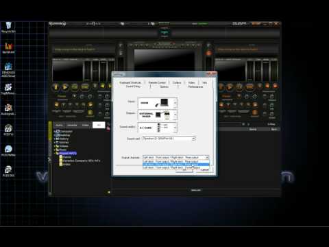 VJ Audio and video Setup - YouTube