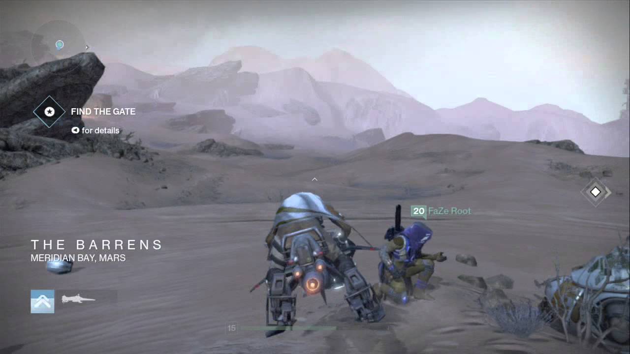 Destiny-The Barrens (Darkness Zone) - YouTube