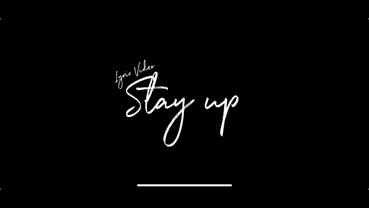 STAY UP (FREESTYLE) - 1Timothy (Official Lyric Video) - YouTube
