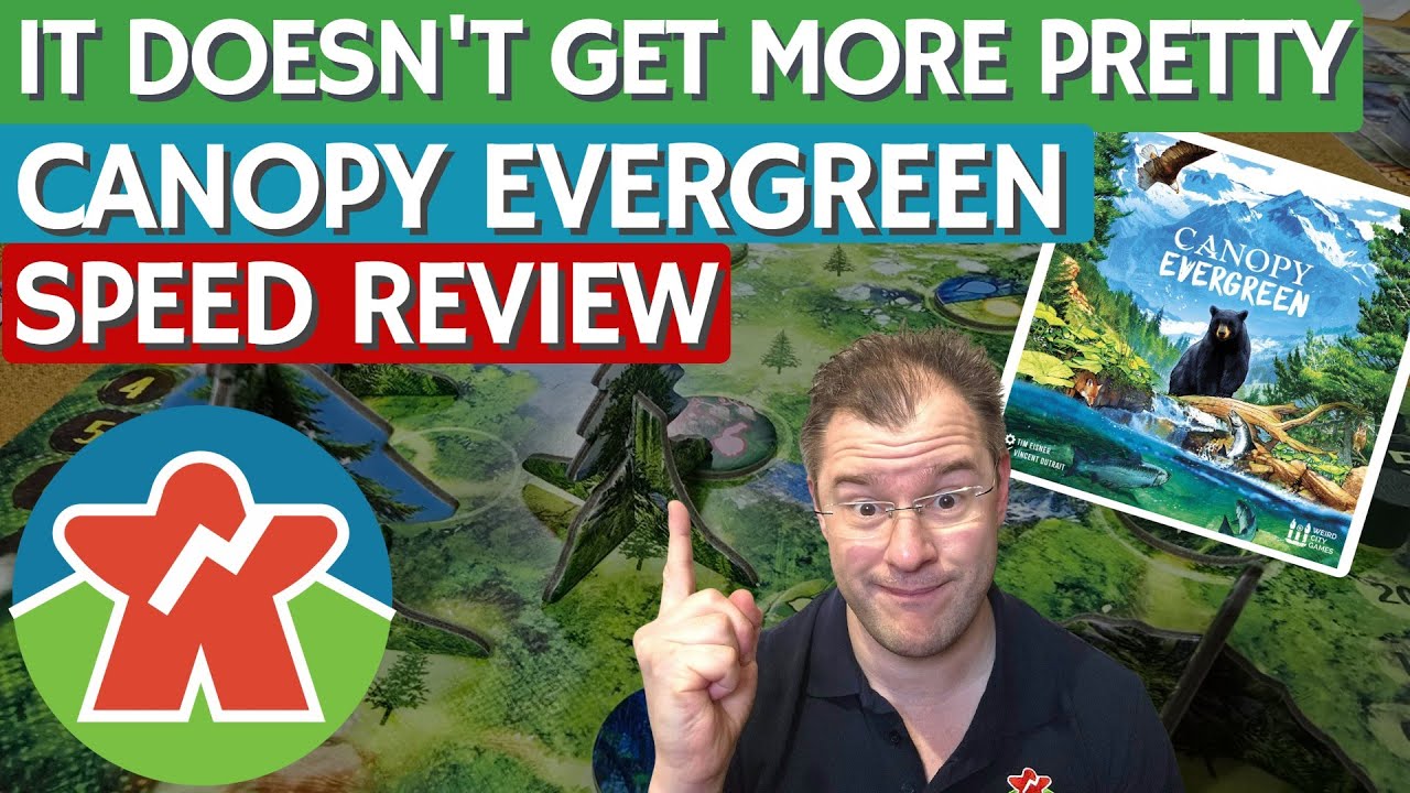 Canopy Evergreen - Board Game Review - It Doesn't Get More Pretty ...