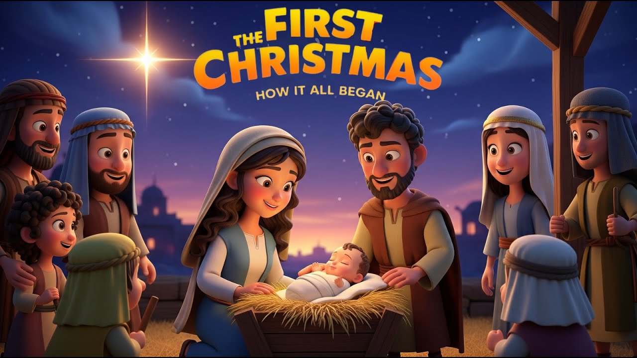 The First Christmas Story | The Birth of Jesus | Luke 2 Bible Story for ...