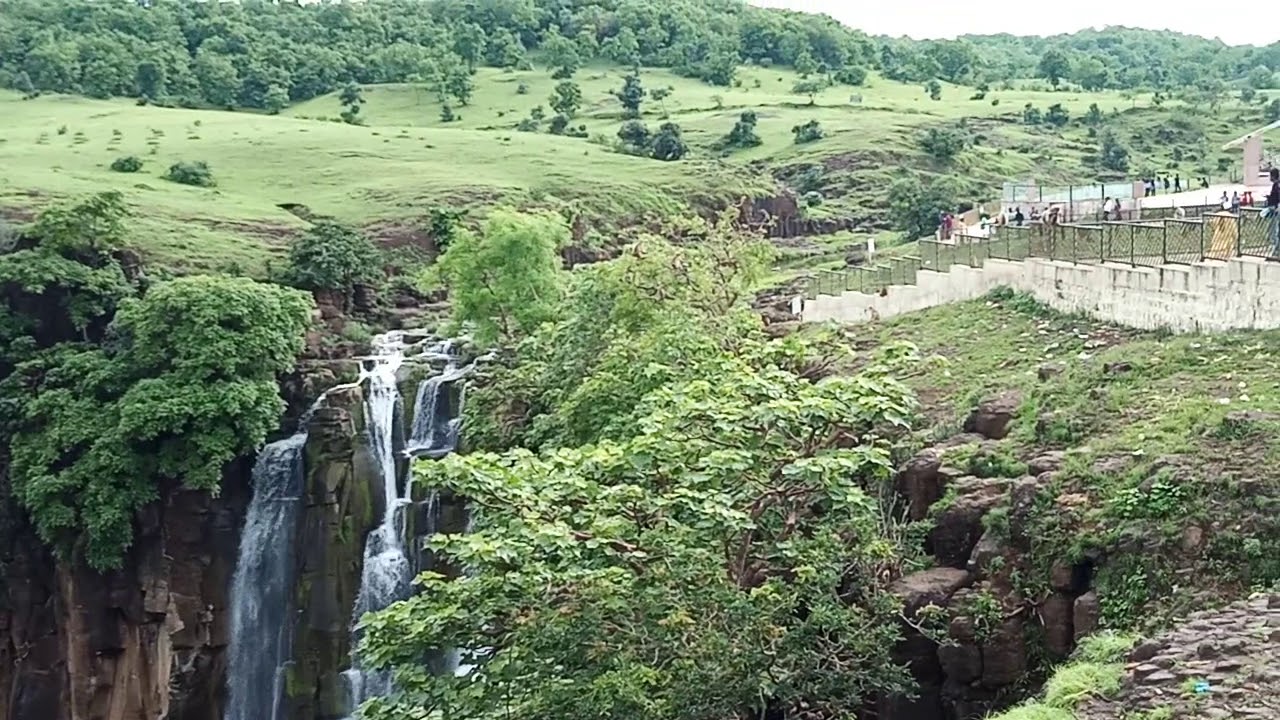 Patal pani waterfall (Indore) - YouTube