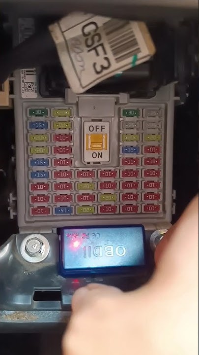 Car Fuse Box & OBD Port (ECU) #shorts - YouTube