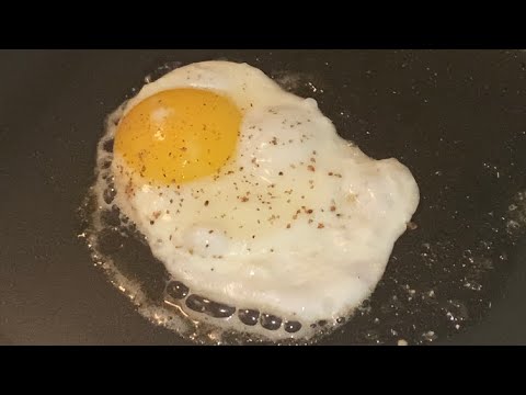 Hard Fried Egg ASMR - YouTube