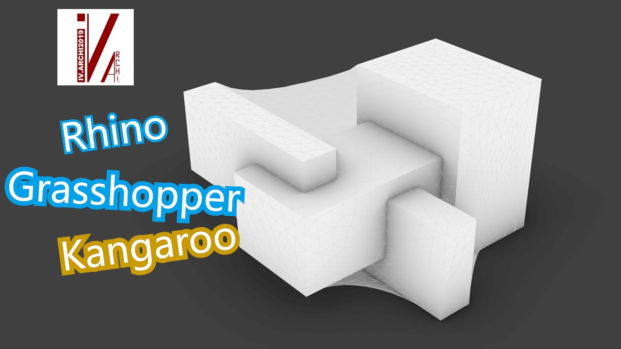 Rhino tutorial, Grasshopper tutorial, 犀牛基础教程，kangaroo 基础 - YouTube