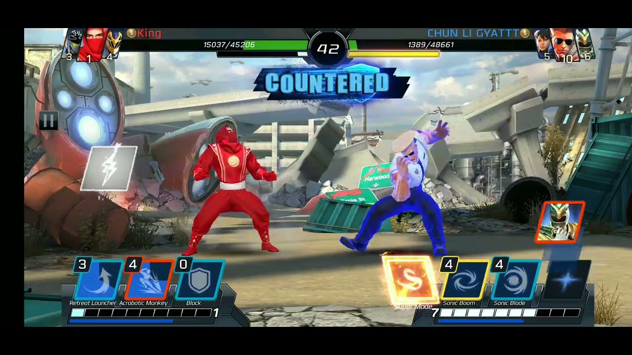 guile ranked | power rangers legacy wars - YouTube