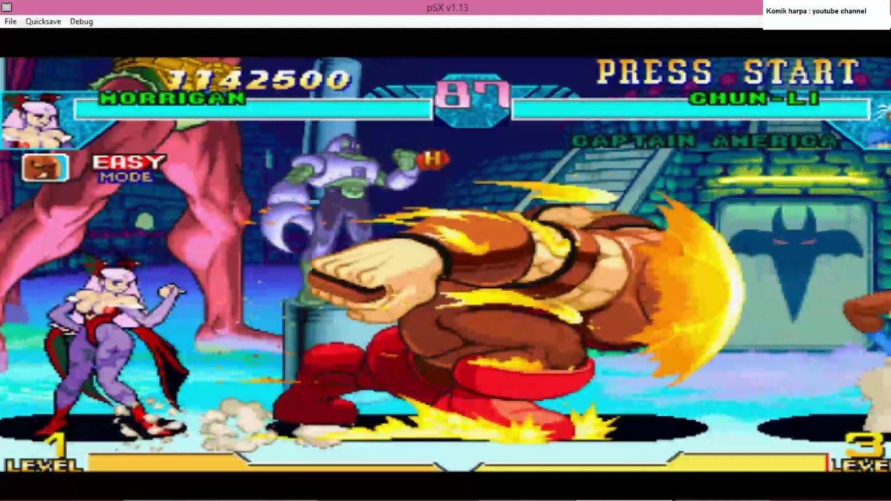 Marvel vs Capcom - Super Morrigan - YouTube