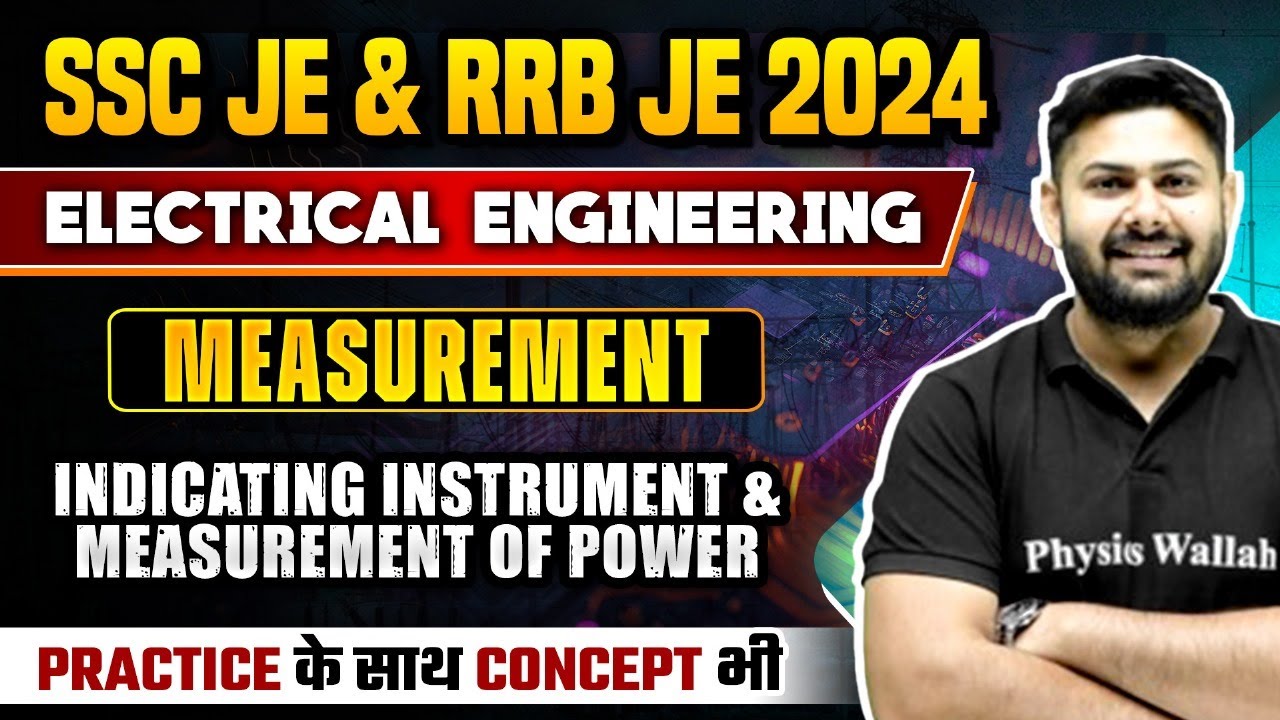 SSC JE & RRB JE 2024 | Measurement | Indicating Instrument ...