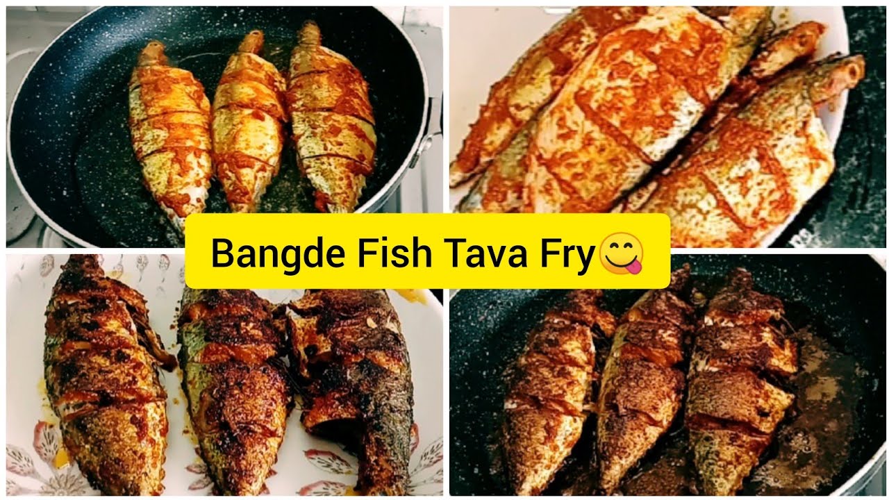 Simple and Tasty Bangde Fish Tava Fry😋|| Anyone can make this recipe ...
