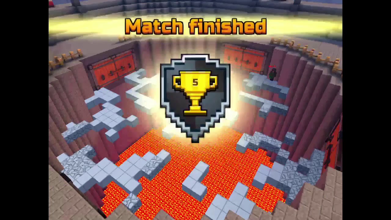 Pixel gun 3D: block crash destroying the whole map(nearly) - YouTube