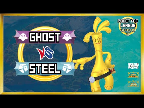 GHOST TYPES vs STEEL TYPES | Round 09: PokeType League 02 - YouTube