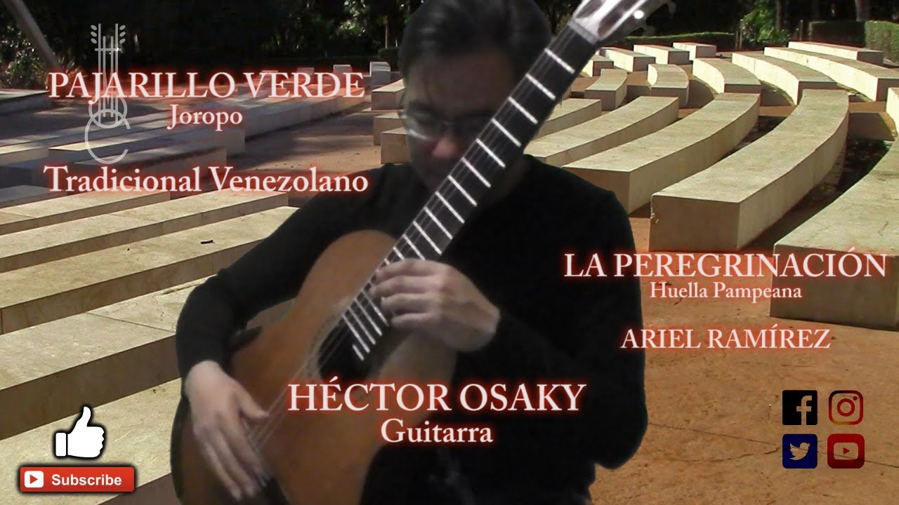 PAJARILLO VERDE / LA PEREGRINACIÓN - HÉCTOR OSAKY, guitarra - YouTube