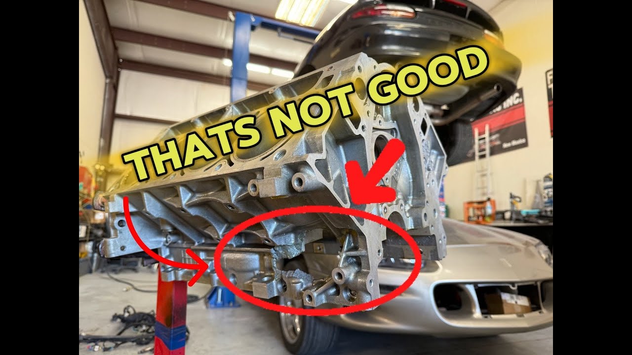 BLOWN UP ls1 engine tear down (HOLE IN THE BLOCK) - YouTube