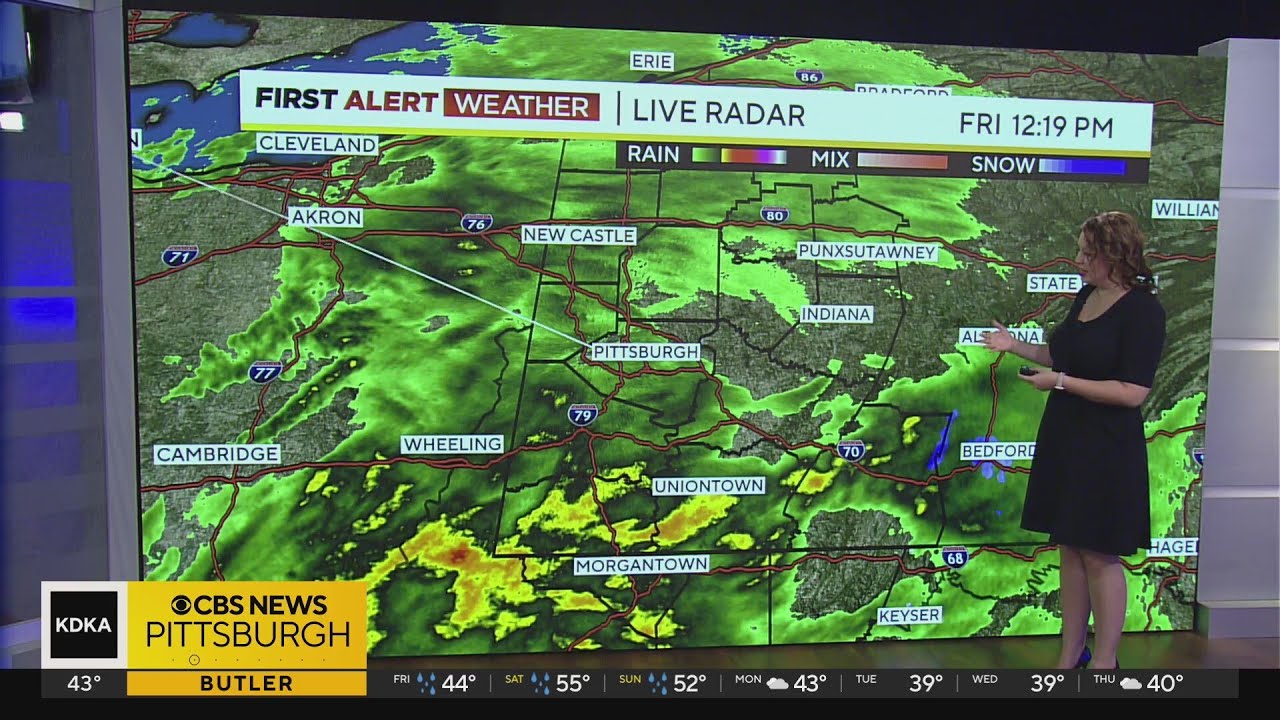 KDKA-TV Morning Forecast (12/1) - YouTube