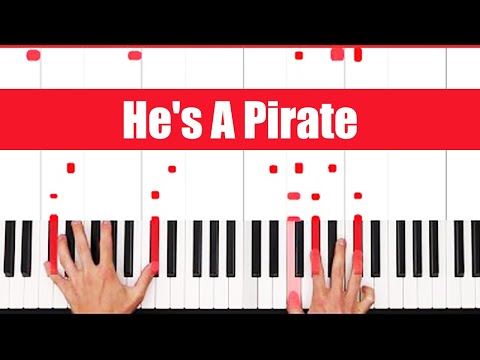 He’s A Pirate Piano - How to Play Pirates He’s A Pirate Piano Tutorial! (Slow)