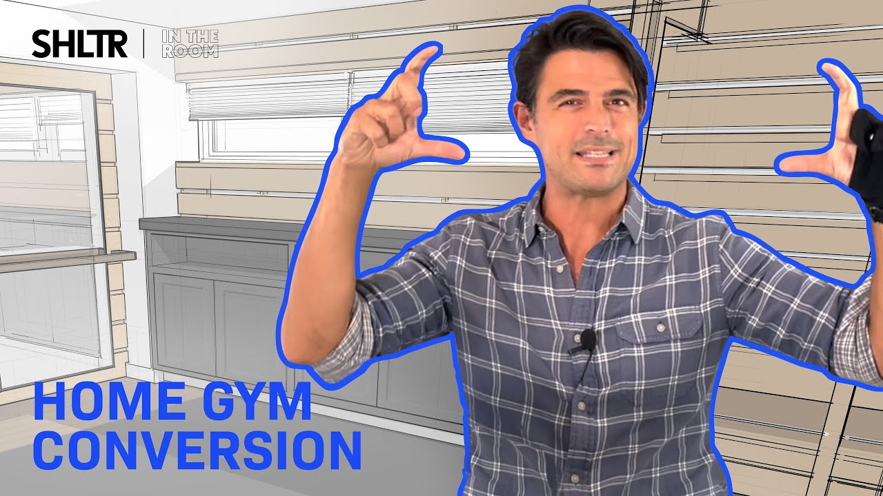 Ultimate HOME GYM Conversion | In The Room with John Gidding - YouTube