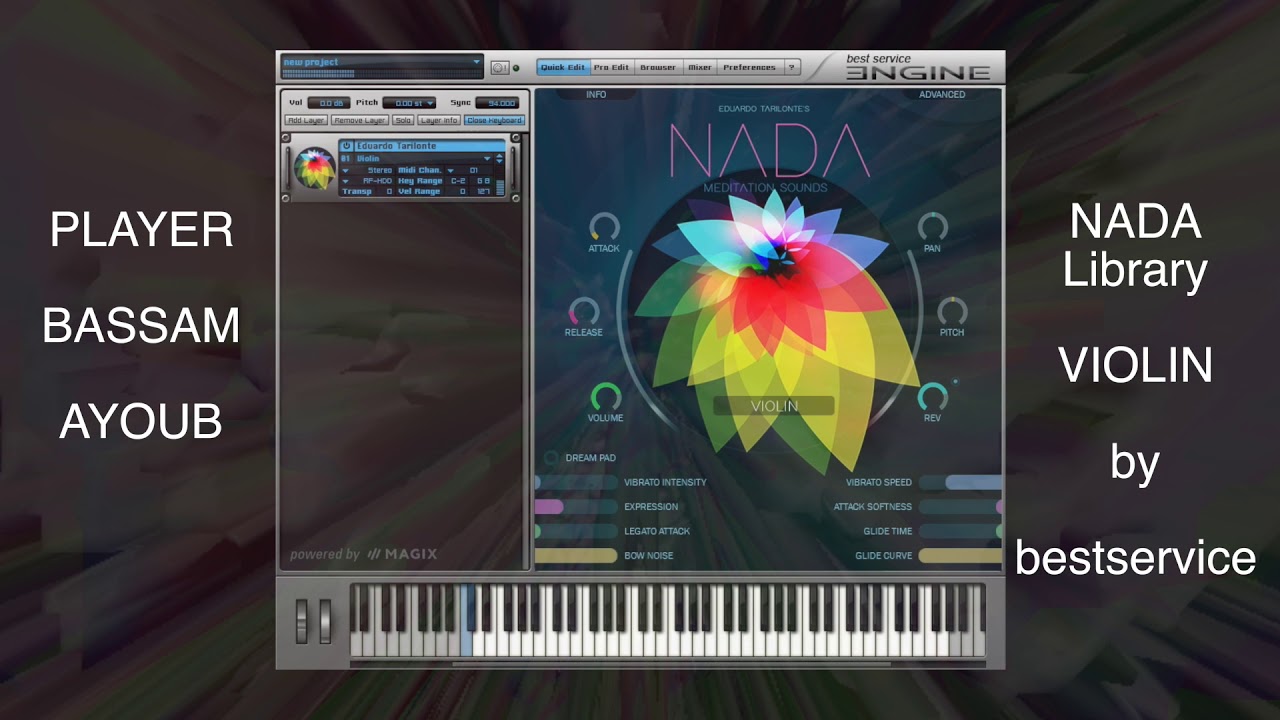 NADA Library Solo Violin - YouTube