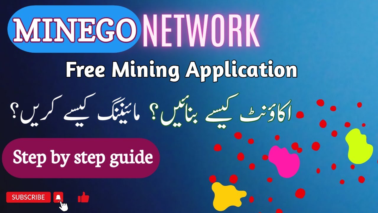 Minego Network account kaise banaye | Mining app and browser | @QamarZiaAli - YouTube