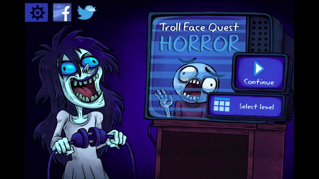 Troll Face Quest: Horror - All Levels - YouTube