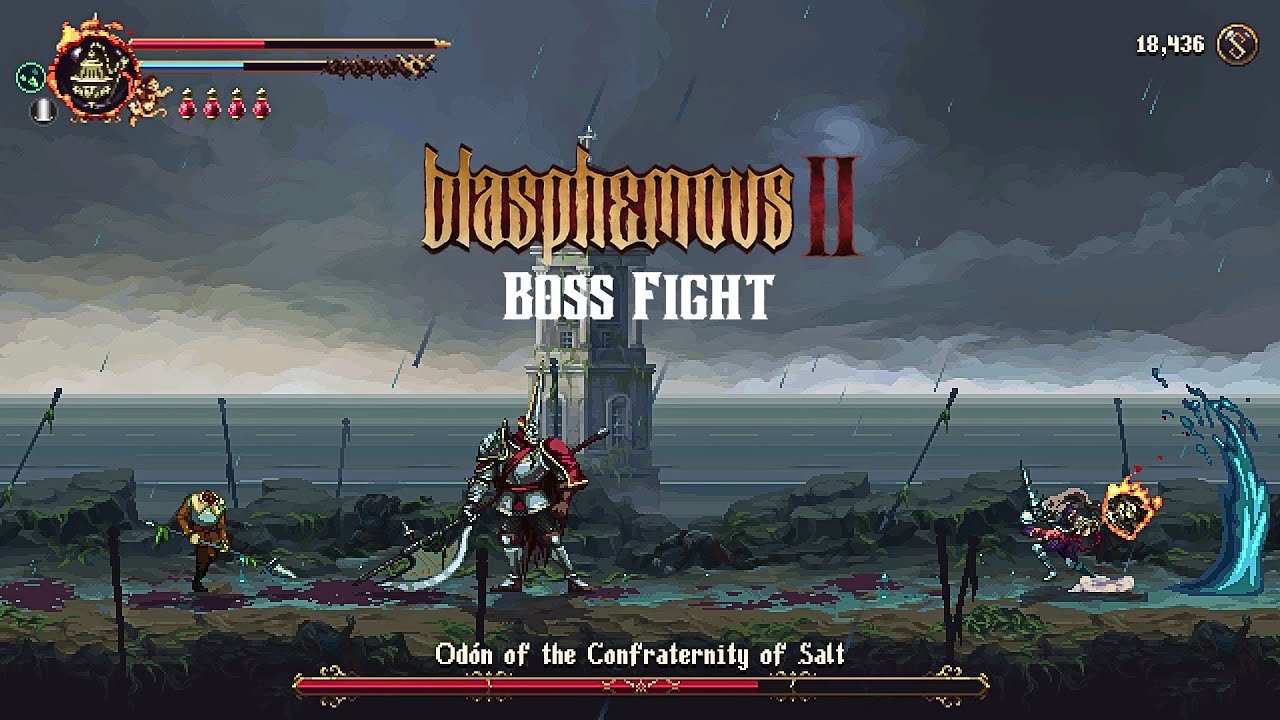 Blasphemous 2 - Boss Fight Gameplay | Odon of the Confraternity of Salt ...