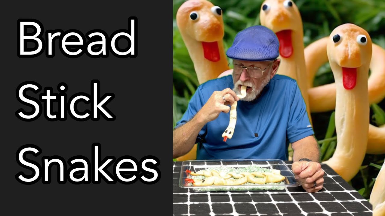 Breadstick Snakes / Halloween Series 2024 Bonus 6 - YouTube