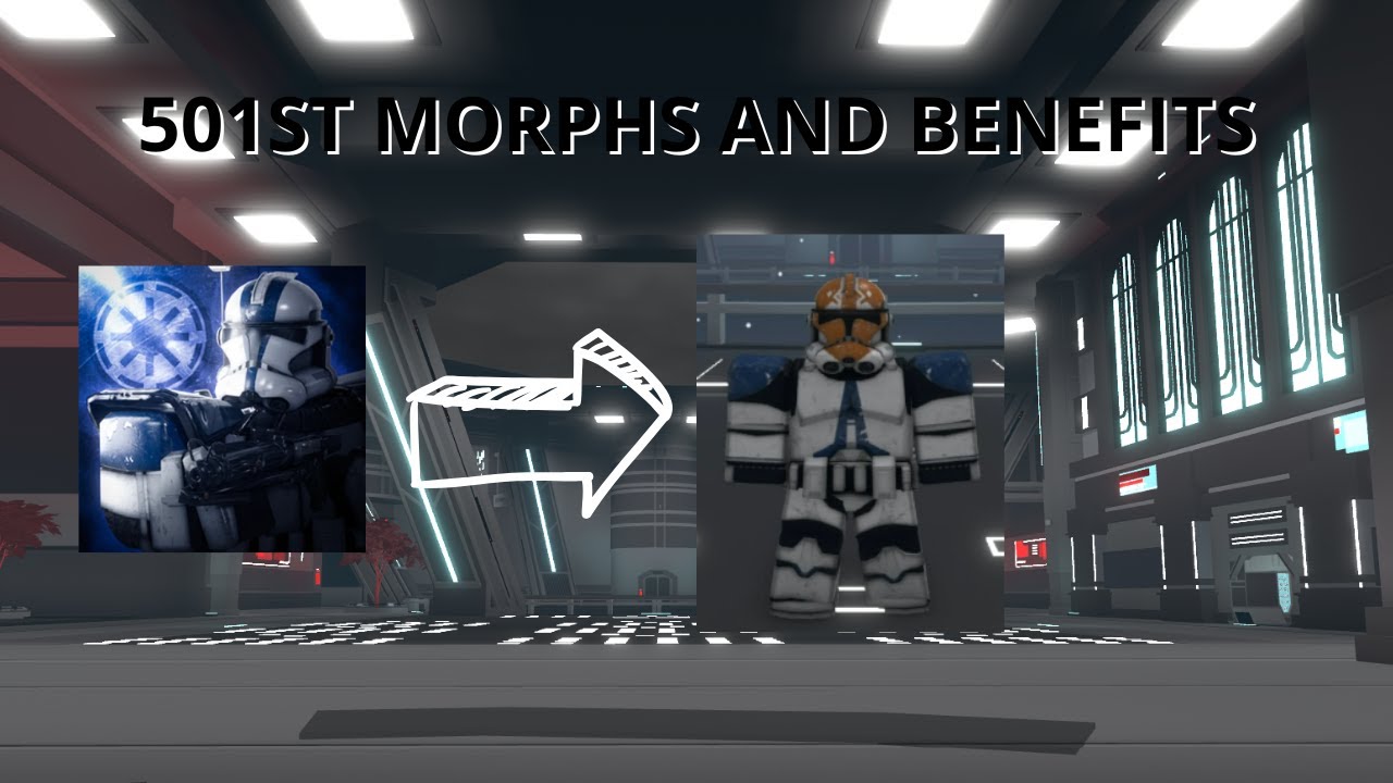 501st Morphs and Benefits | Roblox Star Wars - YouTube