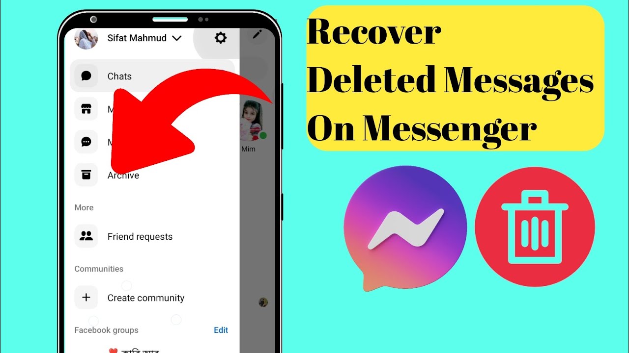New! How To Recover Deleted Messages On Messenger (2025 Update ...