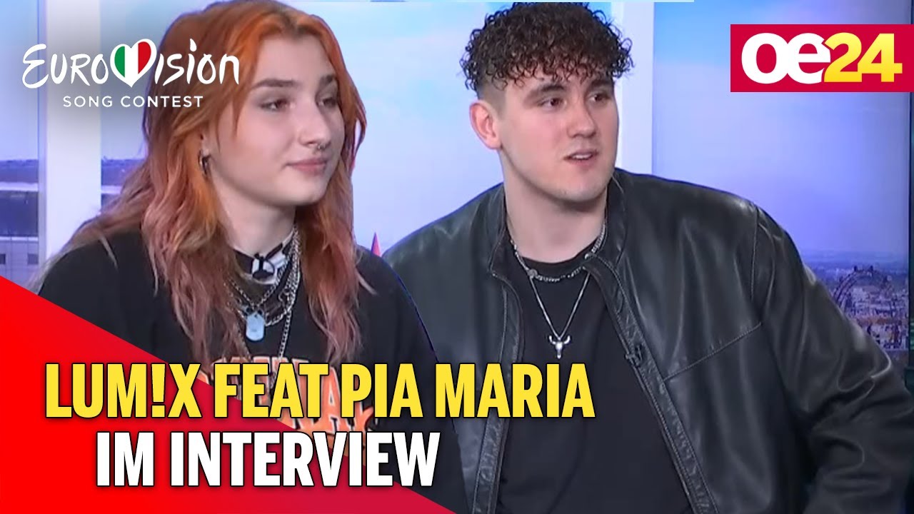 Songcontest-Teilnehmer Lum!x feat Pia Maria im Interview - YouTube