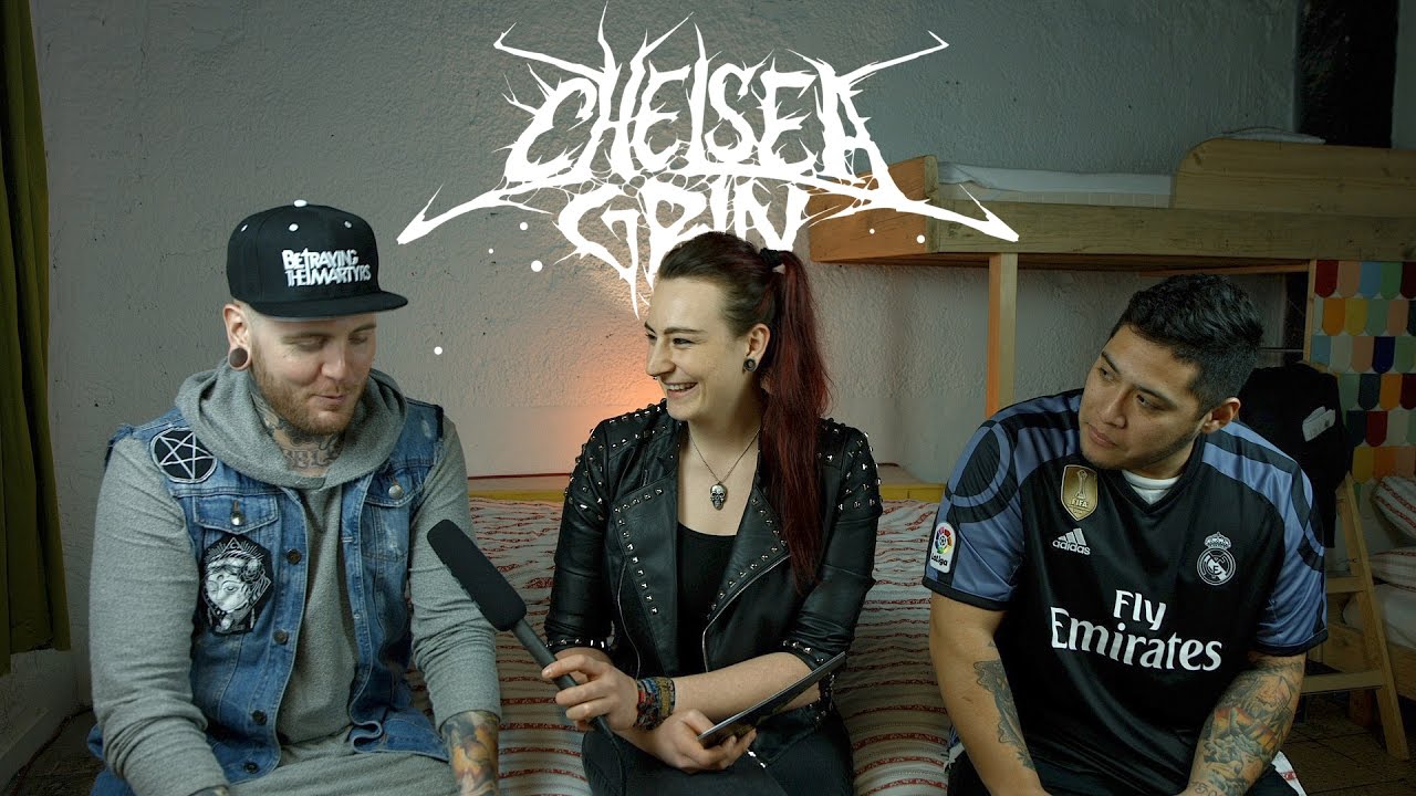INTERVIEW | 10 questions with "CHELSEA GRIN" - YouTube