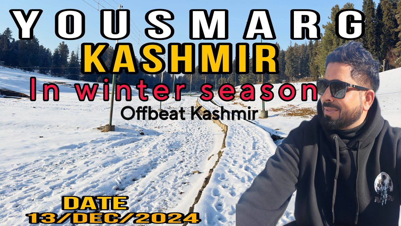 Heavy snow in yousmarg Kashmir in winter season YOUSMARG || OFFBEAT ...