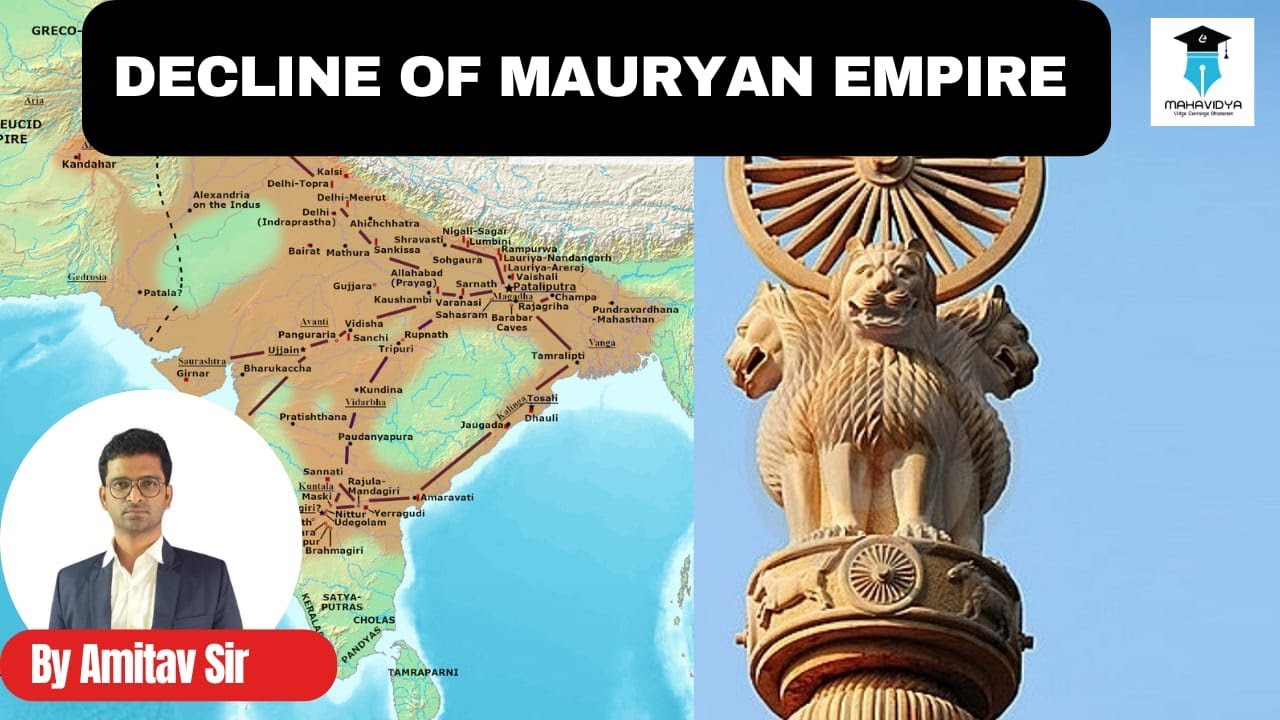 Decline of the Mauryan Empire | UPSC Ancient Indian History - YouTube