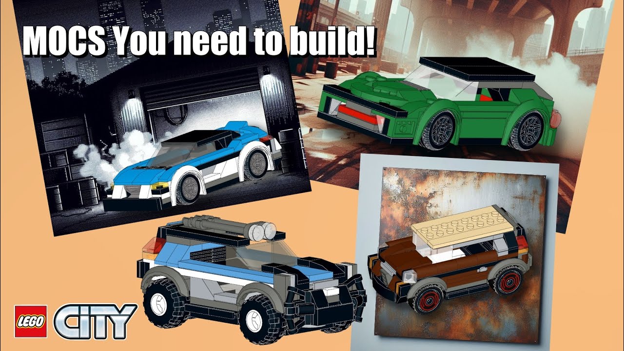 LEGO City Great Vehicles! Free LEGO City MOCS You need to build! ( Full ...