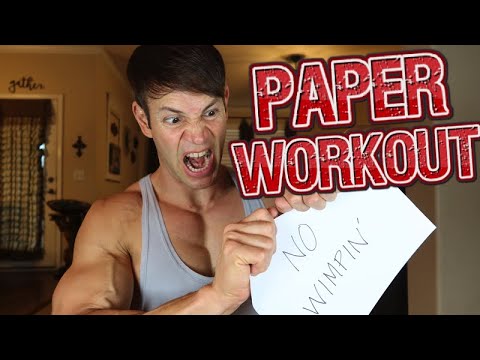 Paper Workout - YouTube
