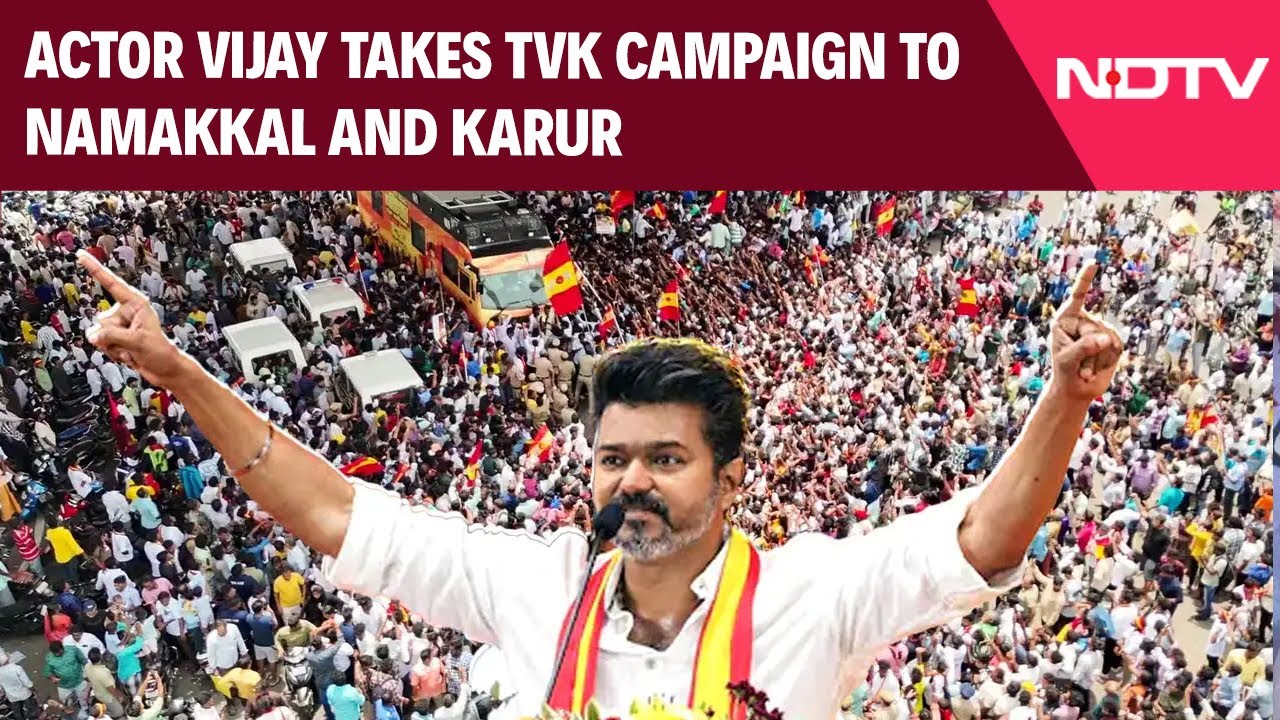 Tamilaga Vettri Kazhagam News | Actor Vijay Takes TVK Campaign To ...