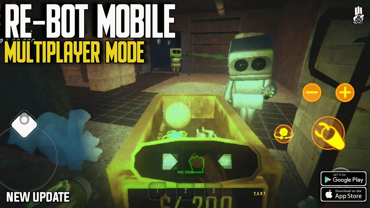 RE‑BOT Mobile (Multiplayer Mode) Gameplay Android - YouTube