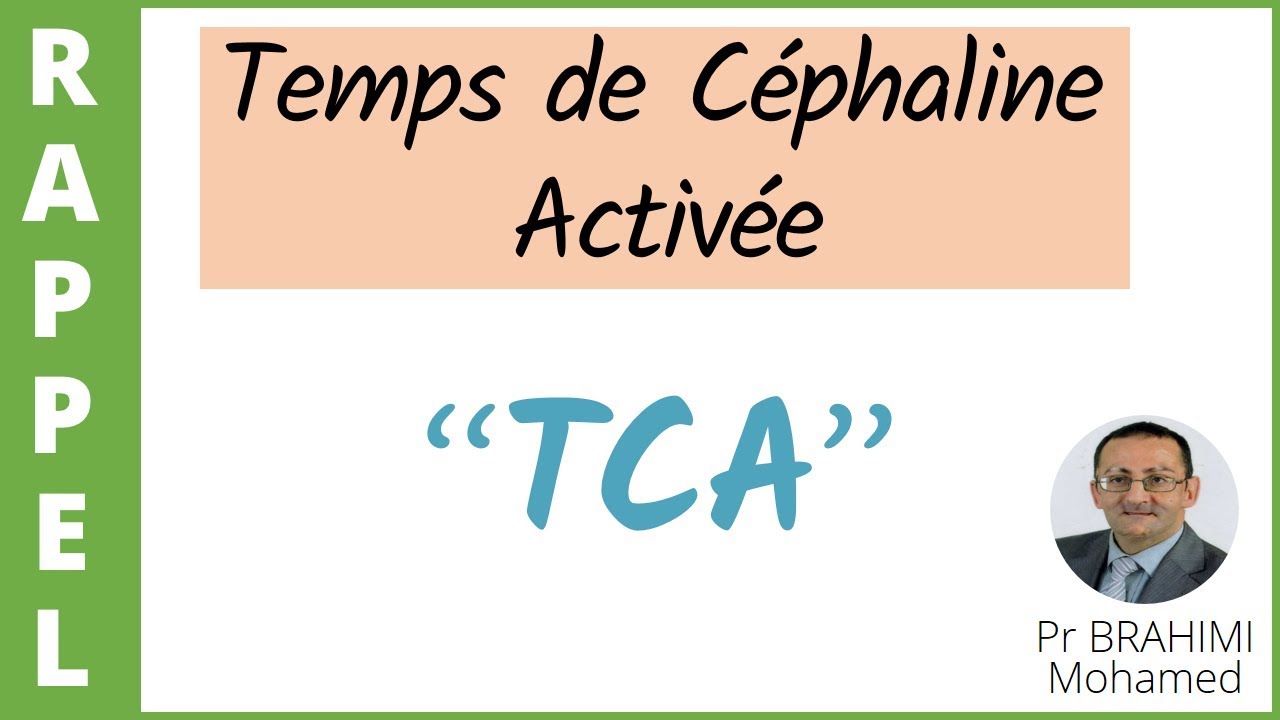 [10] TCA [Temps de Céphaline Activée] - YouTube