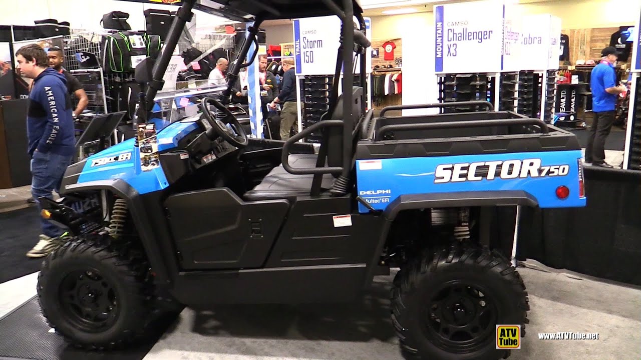 HiSun Sector 750 2020 Utility ATV - Walkaround Tour - YouTube
