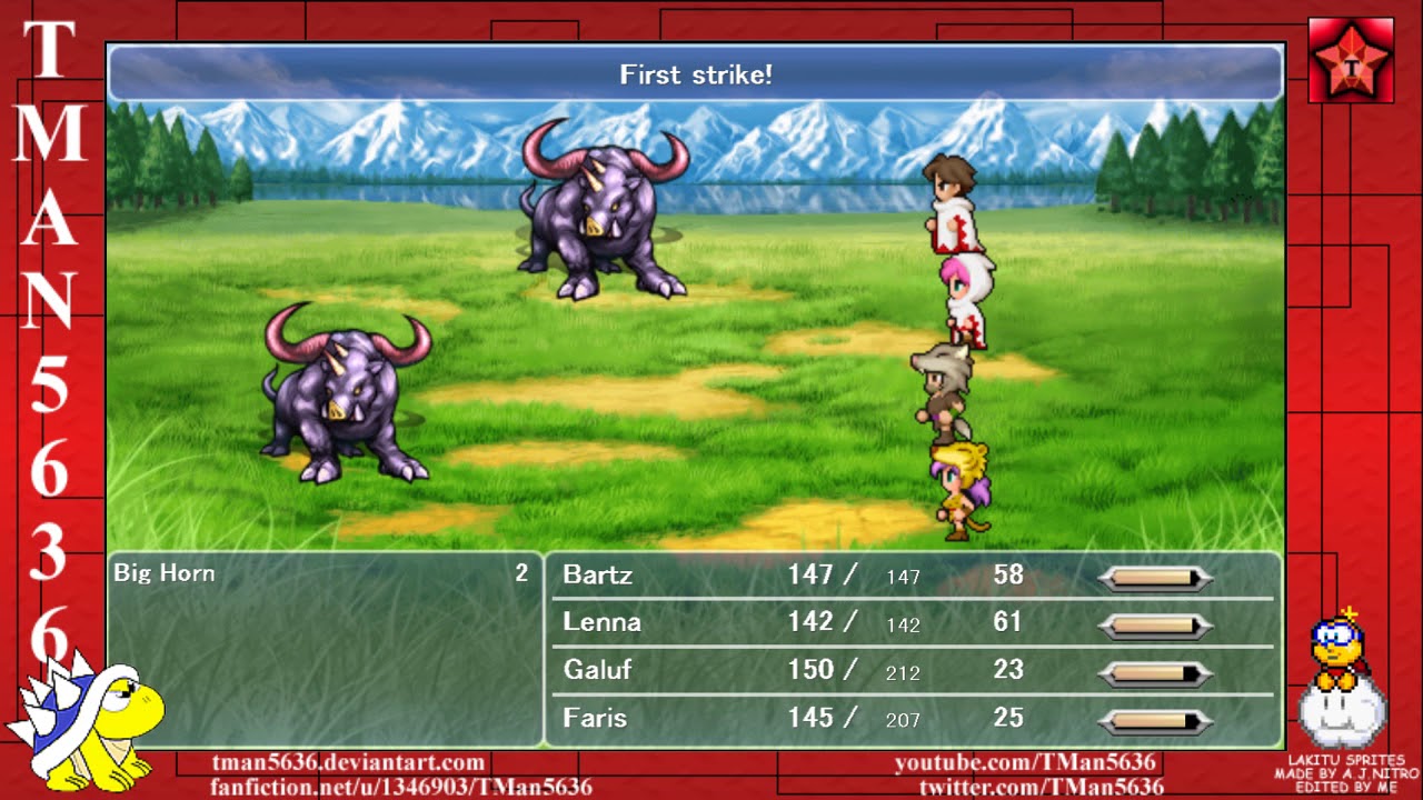 FFV: Berserker Reaction - YouTube