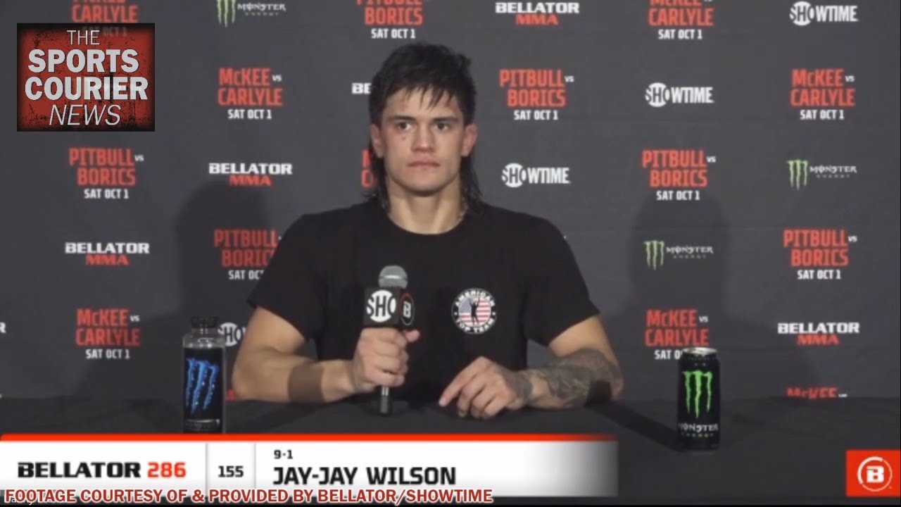 Bellator 286 Post Fight: Jay Jay Wilson on Beating Vladimir Tokov - YouTube